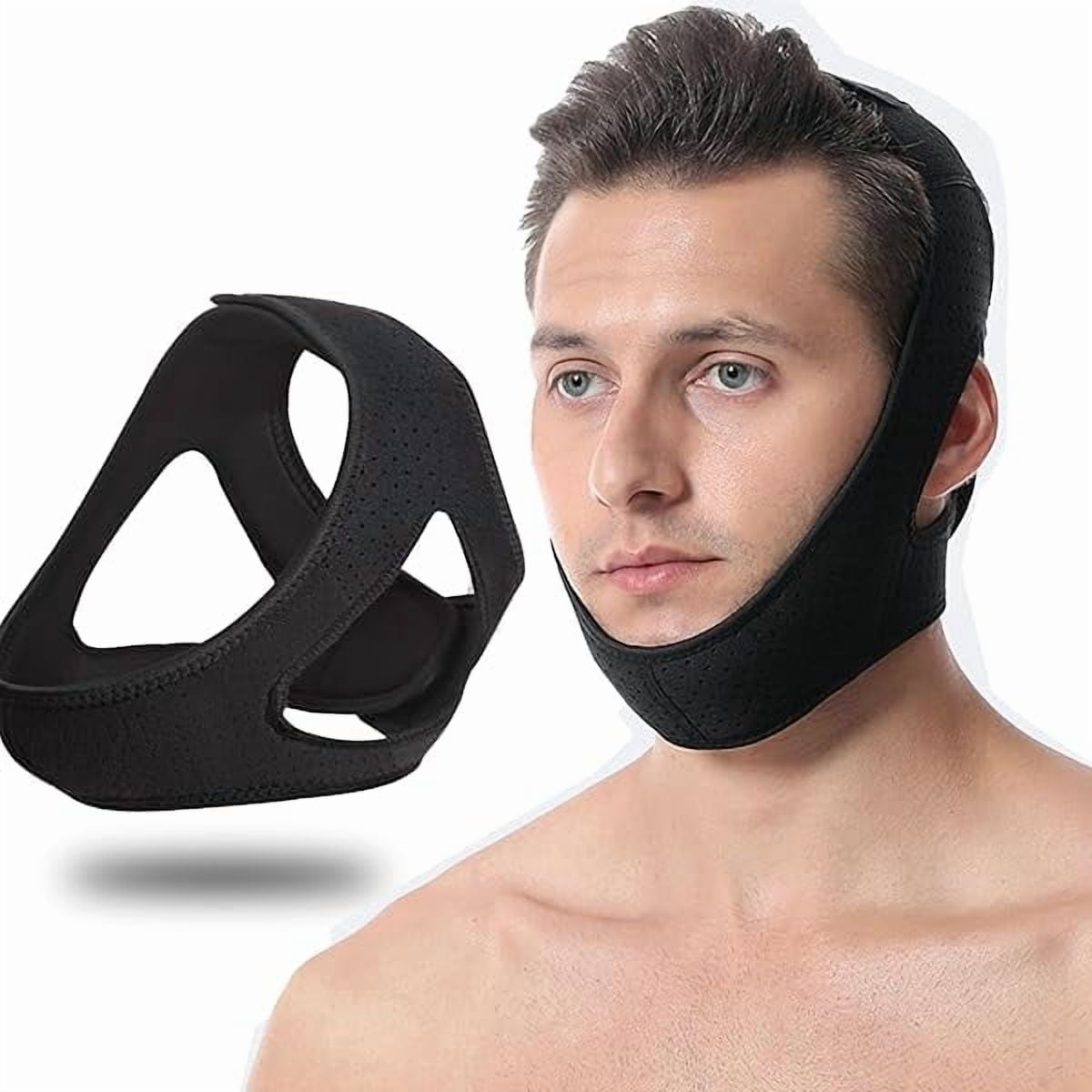 WEEKS Anti Snore Chin Strap for Men and Women - Double-Adjustable Snore ...