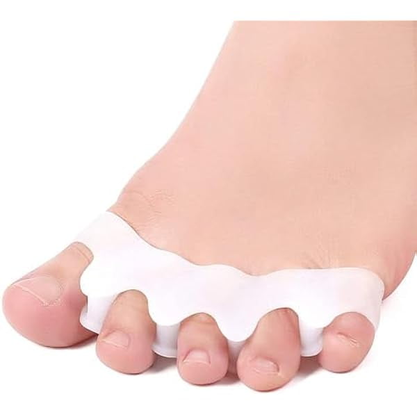 WEEKS Carolhome Toe Separators 4pcs Gel Toe Splints Protectors Toe ...