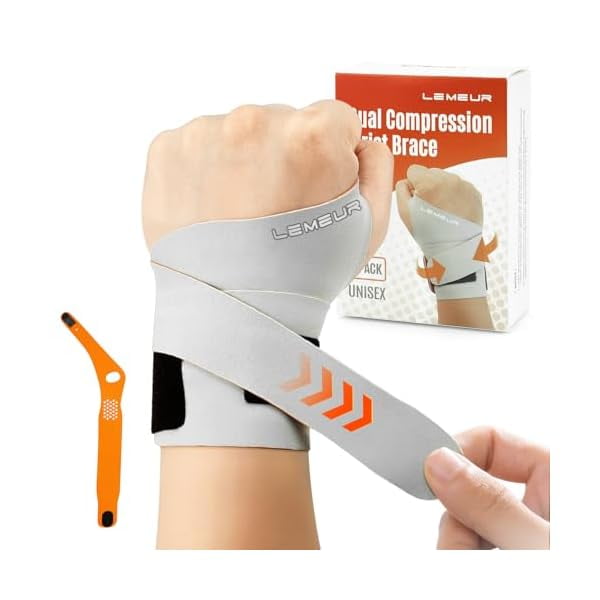 WEEKS Carpal Tunnel Wrist Brace Ulnar Wrist Brace, Ultra-Thin Elastic ...