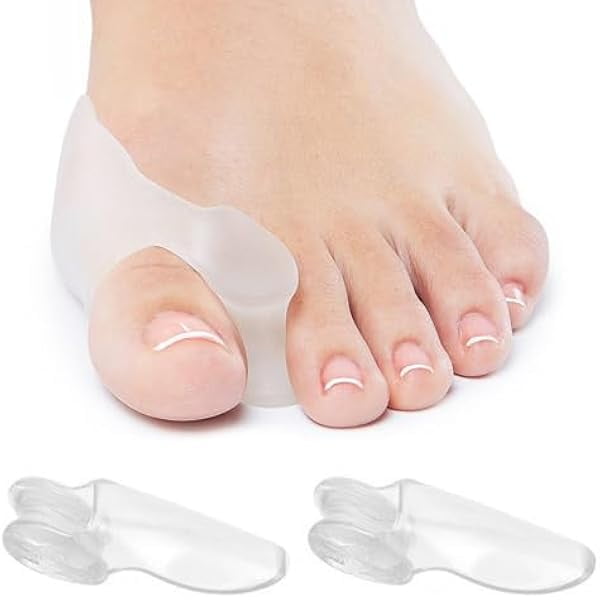WEEKS Gel Bunion Toe Separators - Toe Spacers for Bunion, Overlapping ...