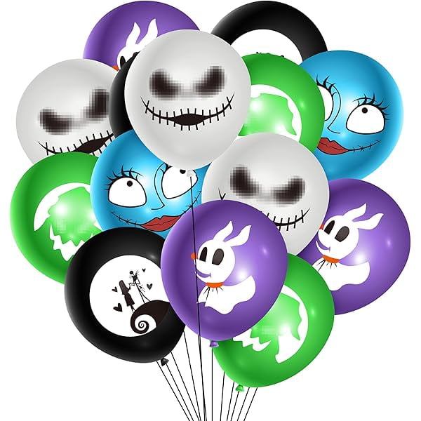 WEEKS Halloween Party Balloons Decorations - 50PCS Halloween Jack and ...