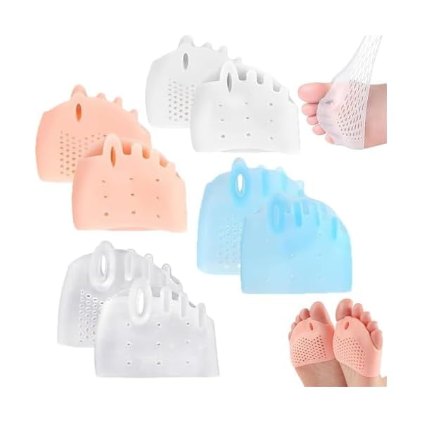 WEEKS Hyggear Silicone Toe Separators- Professional-Grade Silicone Toe ...