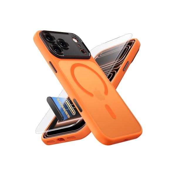 WEEKS Magnetic for iPhone 17 Pro Max Case: Upgraded [Full Camera Protection], with [1X Screen ...