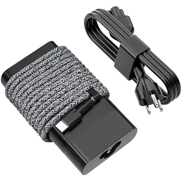 WEEKS New Slim HP 65W USB C Laptop Charger for HP Spectre x360, Spectre ...