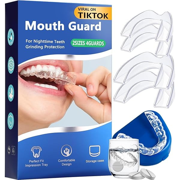 WEEKS Night Guards for Teeth Grinding, Mouth Guard for Grinding Teeth ...