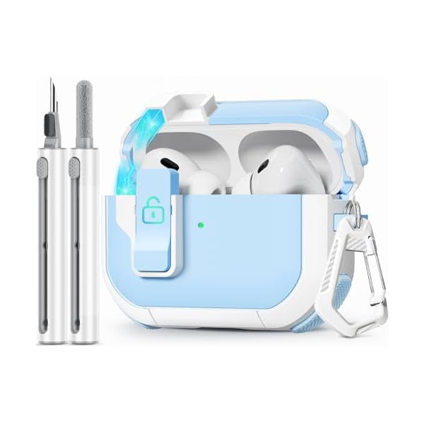 WEEKS with Safety Lock for AirPod Pro 2nd/1st Generation Case, Hard ...