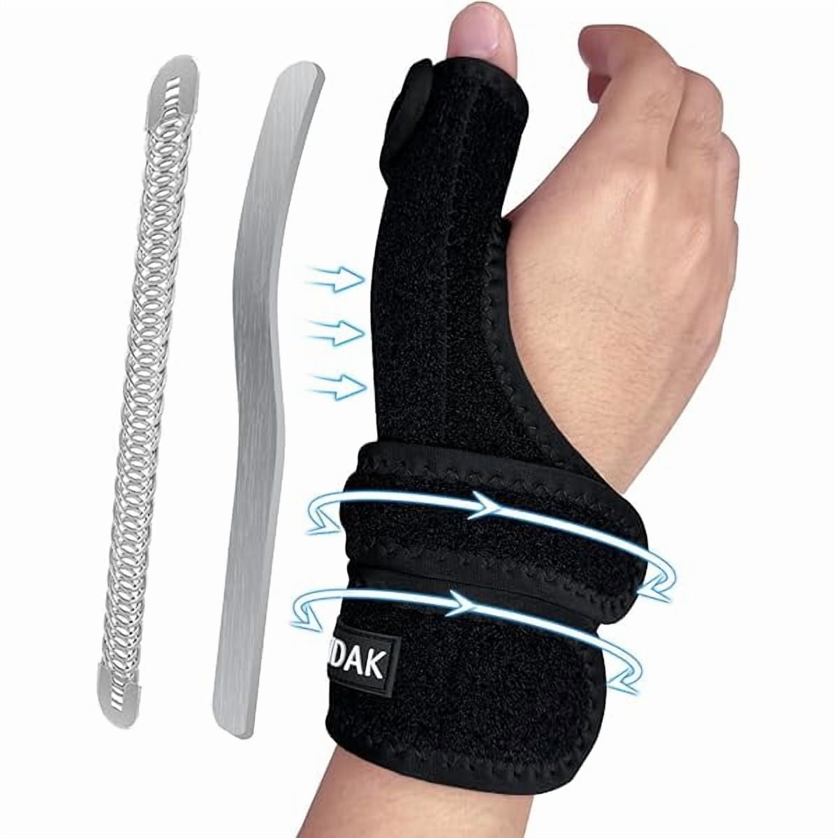 WEEKS TFCC Wrist Brace w/Thumb Spica Splint Right Hand, Carpal Tunnel ...