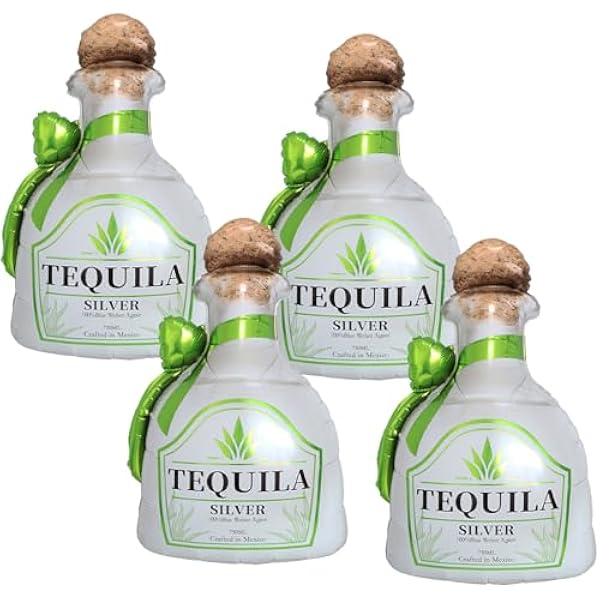 WEEKS Tequila Balloons Margarita Balloons Tequila Bottle Foil Balloon ...