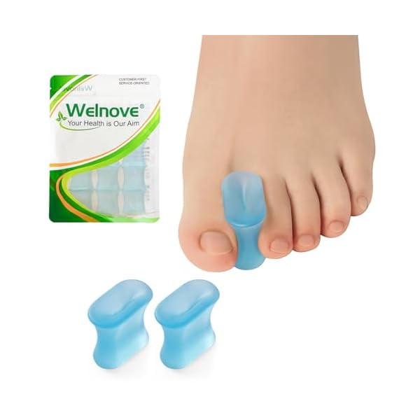 WEEKS Upgraded Gel Toe Separators – 8-Pack Aloe Vera Extract Infused ...