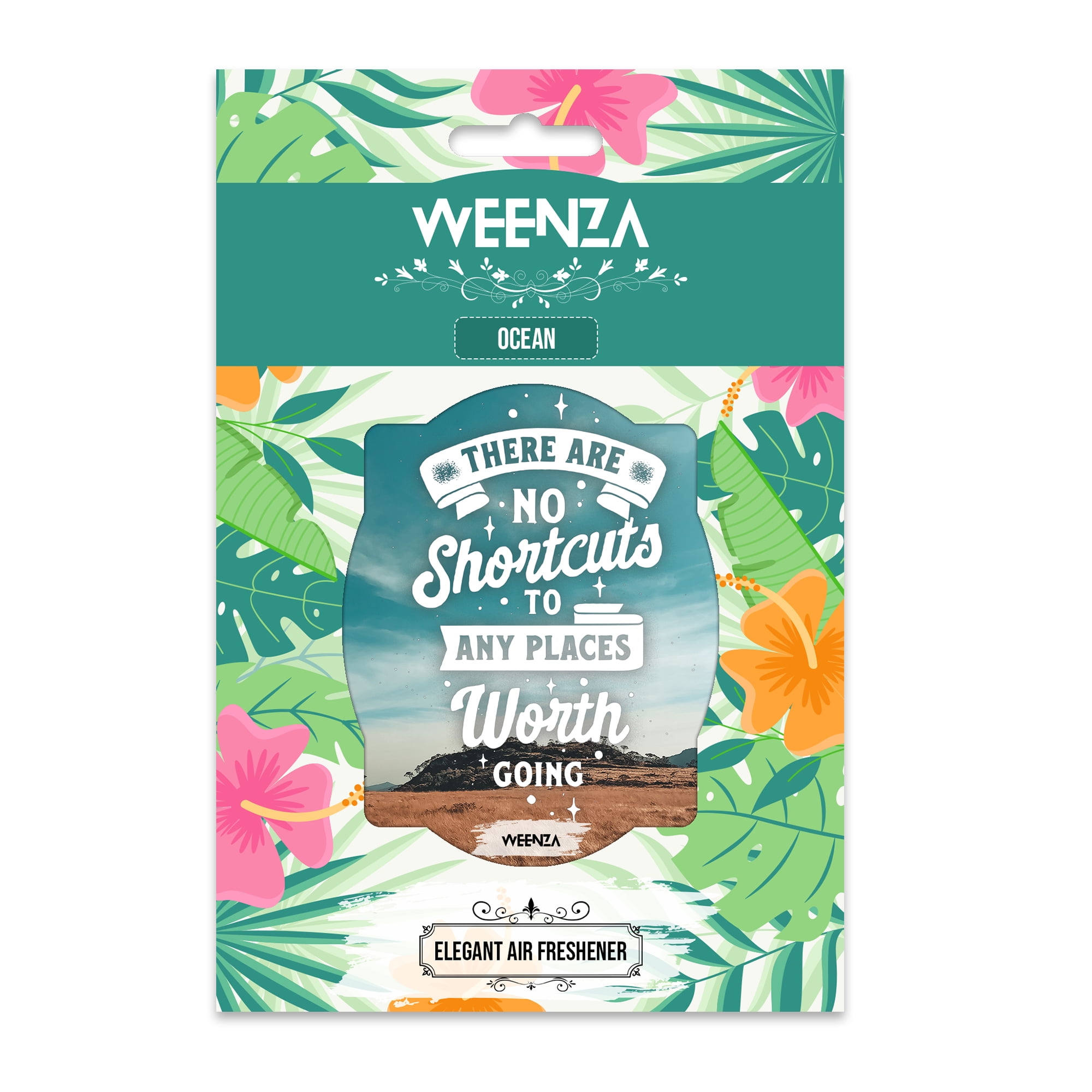 WEENZA Ocean Air Freshener | Long Lasting Car Mirror Hanging Air ...
