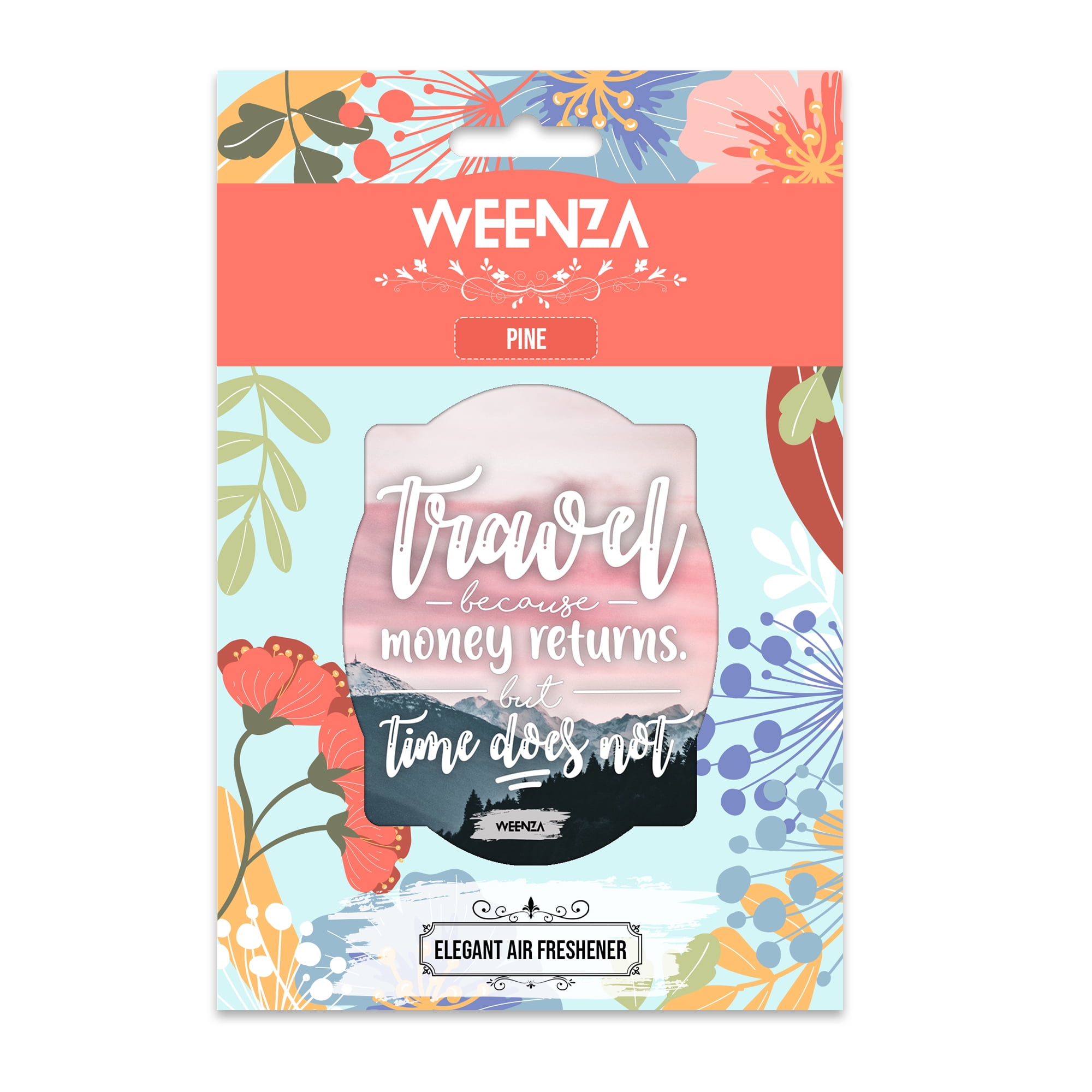 WEENZA Pine Air Freshener | Long Lasting Car Mirror Hanging Air ...