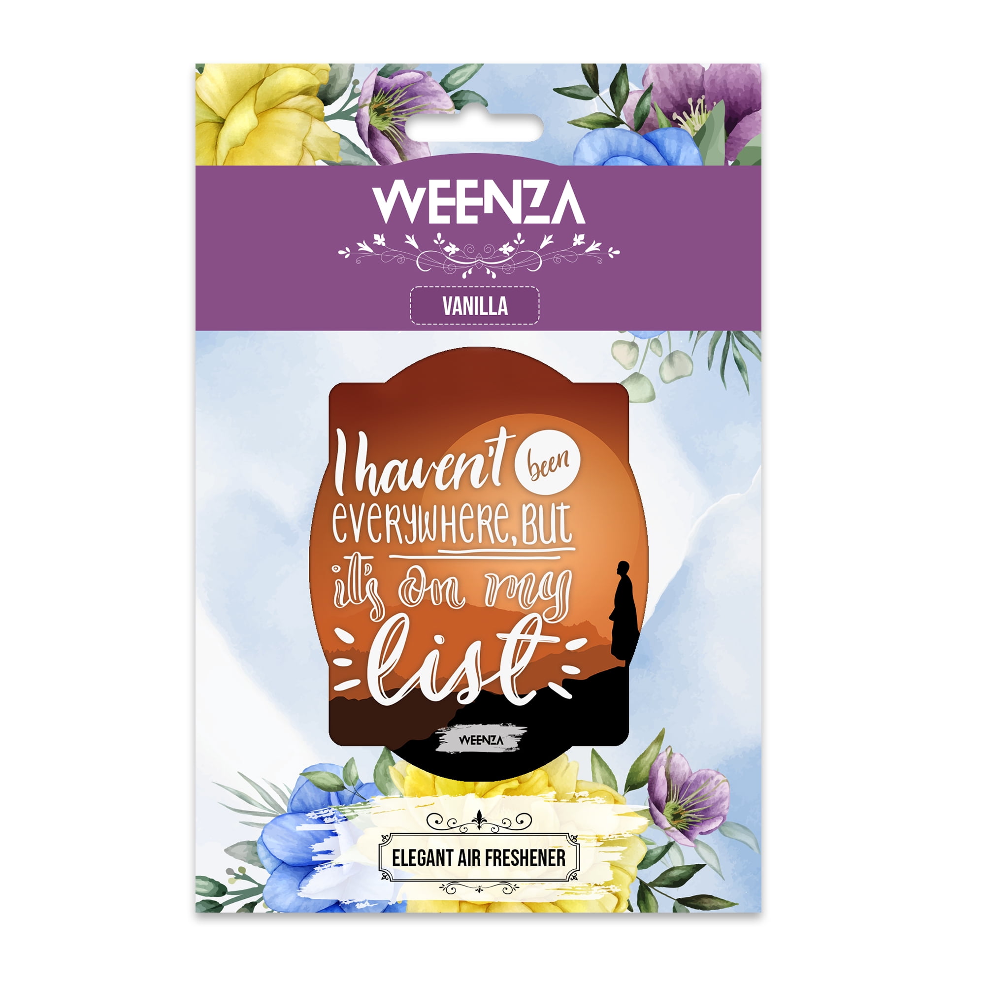 WEENZA Vanilla Air Freshener | Long Lasting Car Mirror Hanging Air ...