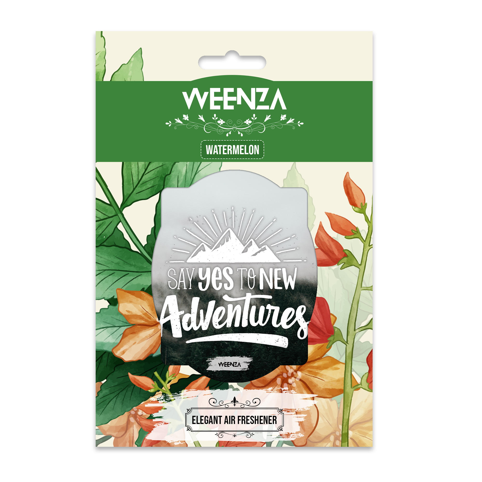 WEENZA Watermelon Air Freshener | Long Lasting Car Mirror Hanging Air ...