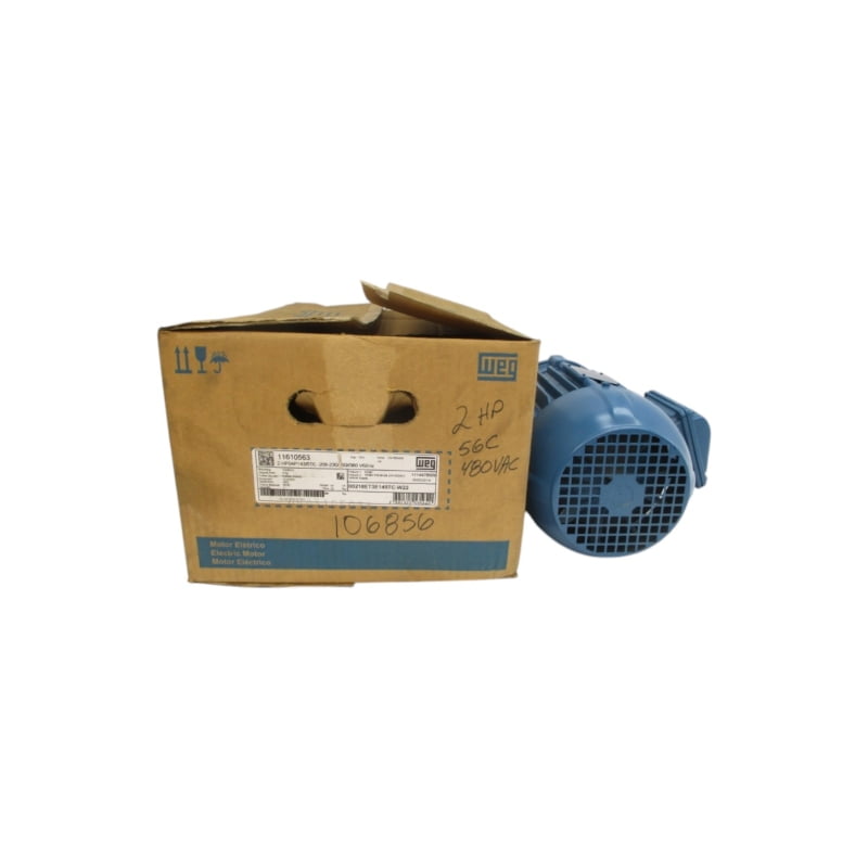 WEG 00218ET3E145TC-W22 230/460V 5.52/2.76A NSMP - Walmart.com