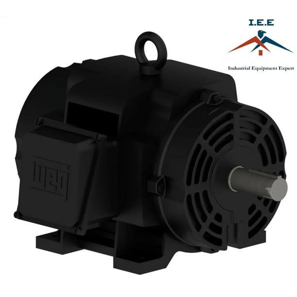 WEG 15 HP 3 Phase 1800 RPM Air Compressor Duty Electric Motor 254T ...
