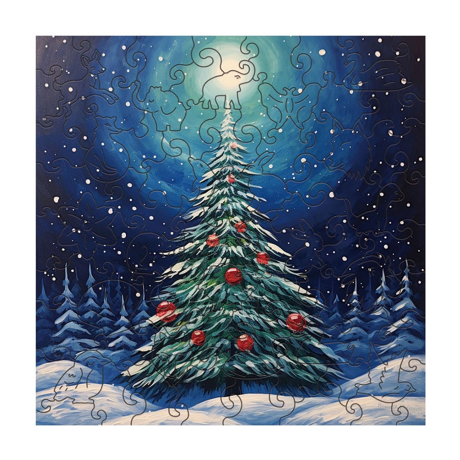 WEGFTDUOP Christmas Three Dimensional Irregular Alien Moving Creatures ...