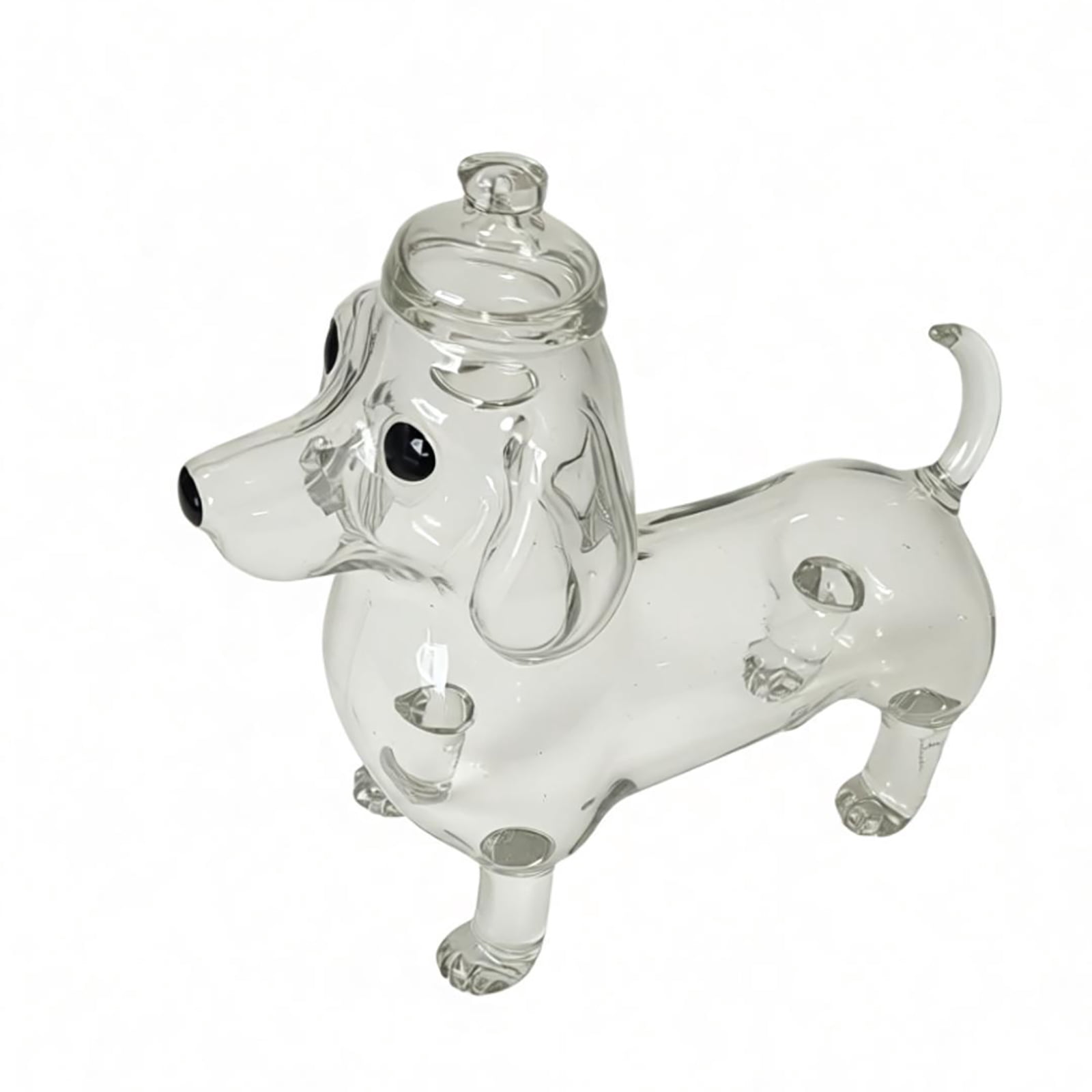 WEGFTDUOP Cute Dog Shaped Candy Jar Airtight Snack Container For Candy ...