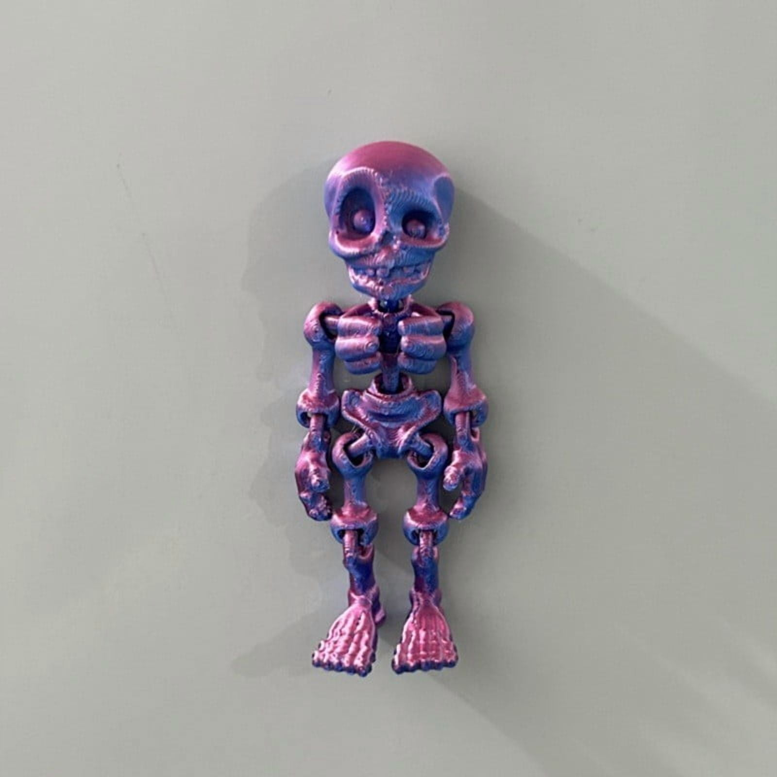 WEGFTDUOP Halloween Decoration Skeleton Magnets For Fridge Poseable ...
