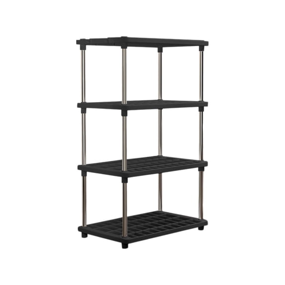 WEGFTDUOP Home Decor 4Tier Storage Shelves Independent Shelving Unit ...