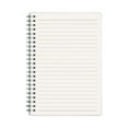 WEGFTDUOP Home Decor A5 Notebook Spiraled Graph Grids Paper Notebook ...
