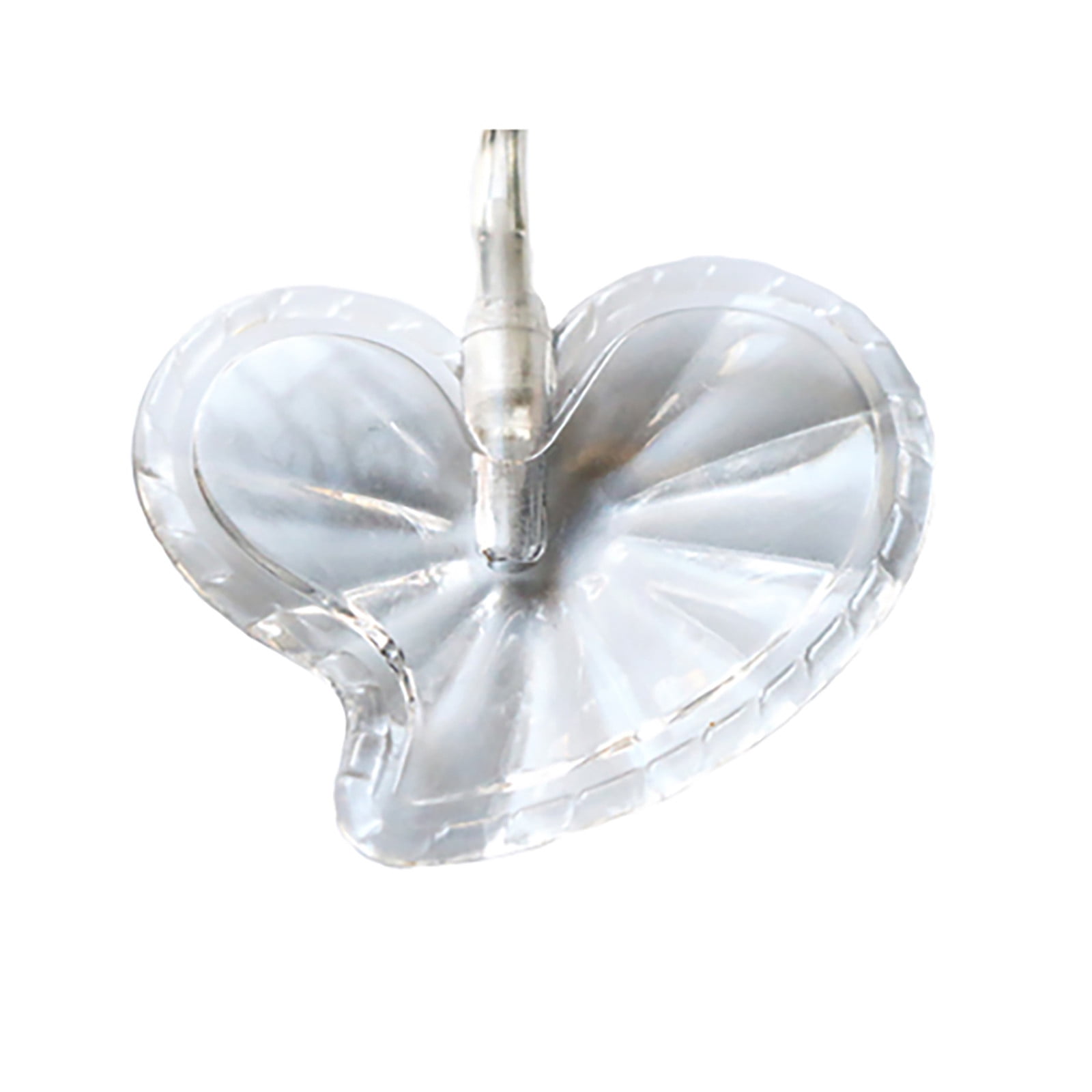WEGFTDUOP String of Heart Shaped Colorful Light String Valentine's Day ...