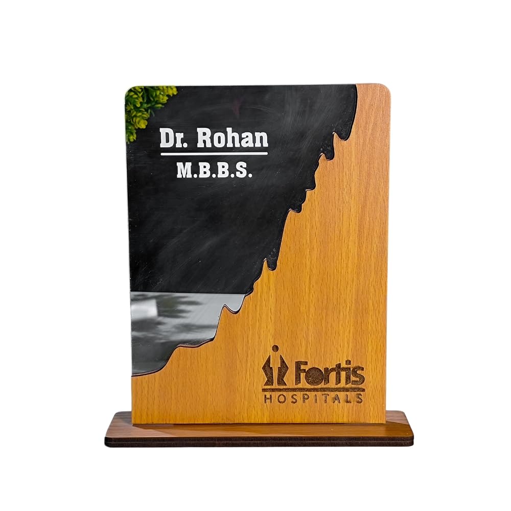 WEHATKE CustomizedPersonalized Trophy Table Top for Doctors with Name ...