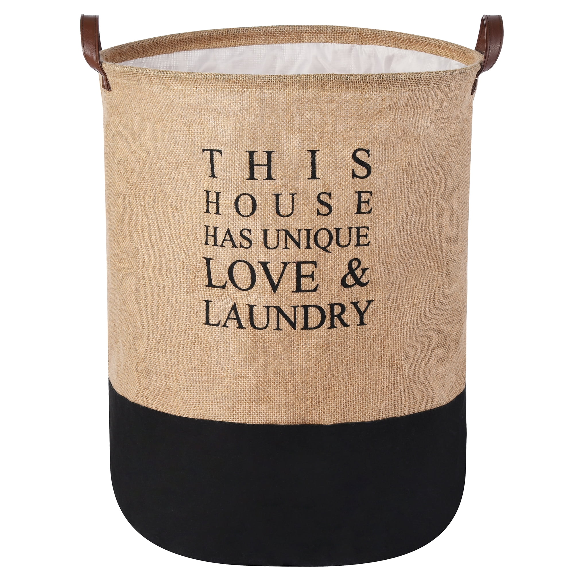 WEHUSE Clothes Hampers for Laundry, Large Collapsible Laundry Baskets ...