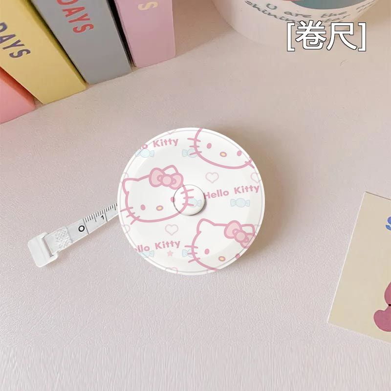 WEI 2024 HOT TOP Hello Kitty Anime Kawaii Sanrio Measuring Tape Cute ...