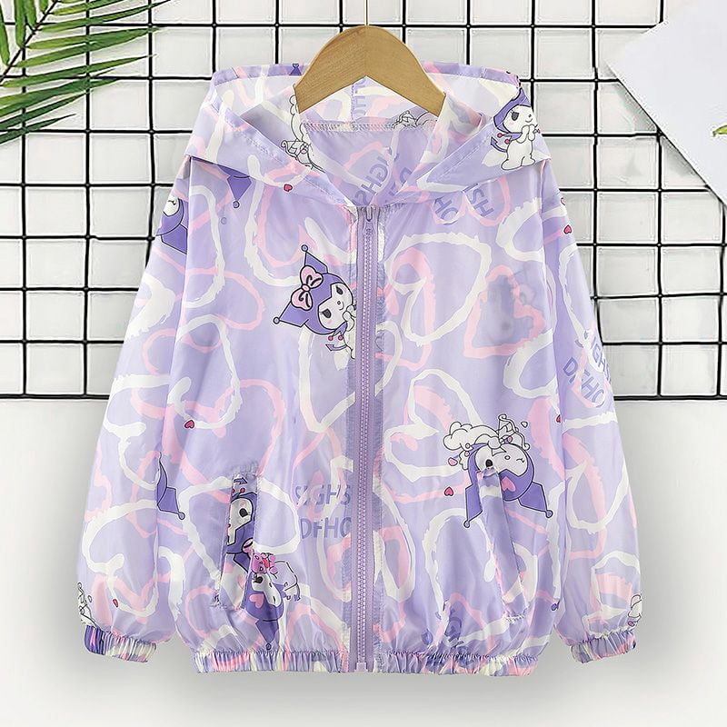 WEI 2024 NEW Kawaii Sanrio Kuromi My Melody Sun Protective Clothing ...