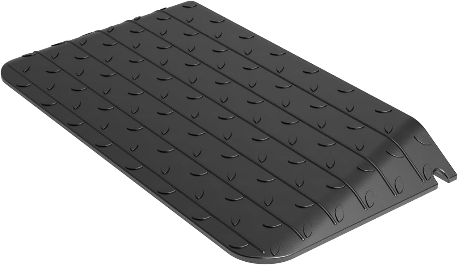 WEI 3" Door Threshold Ramp, Rise Height Rubber Threshold Ramps, Anti ...