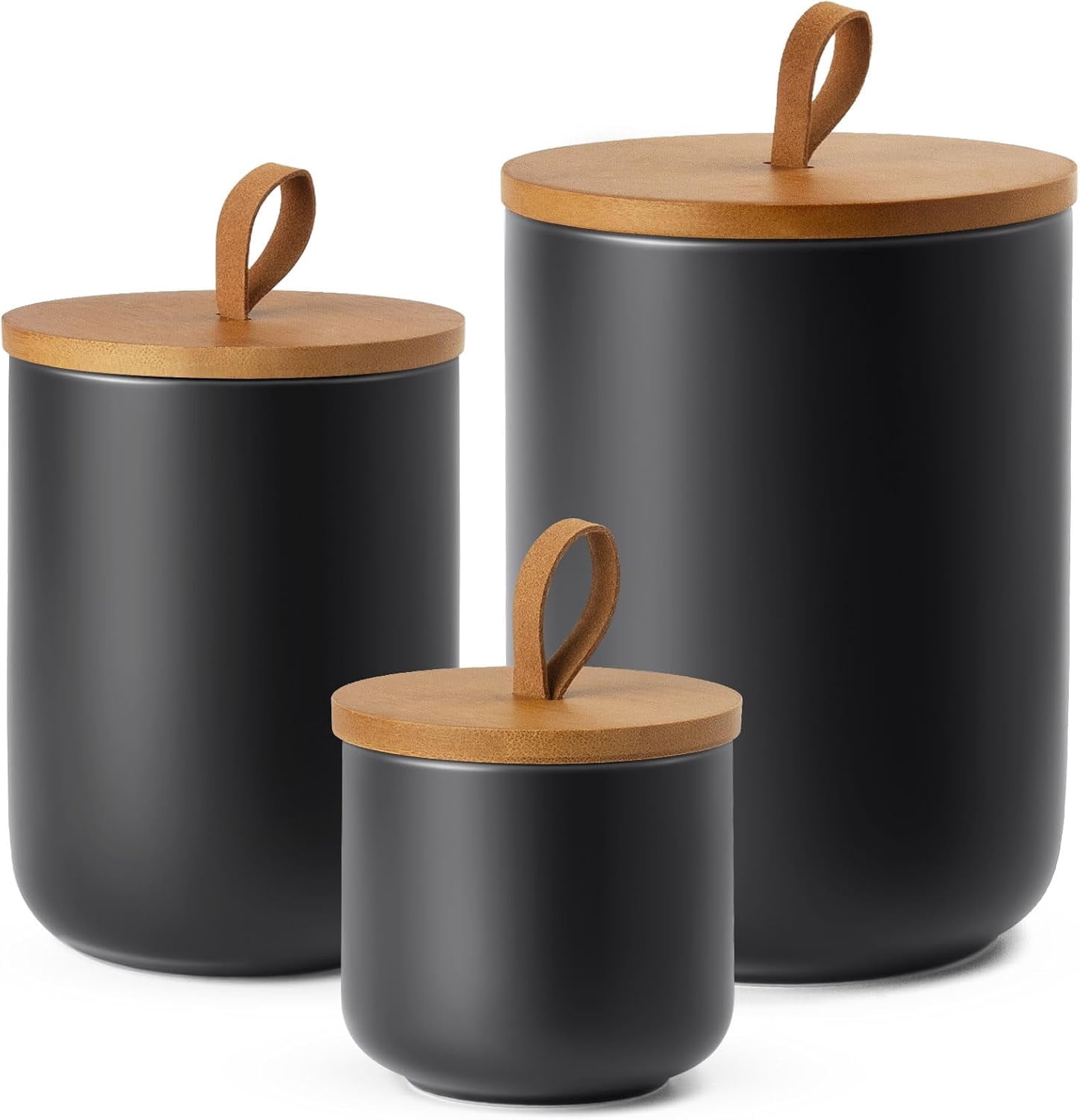 WEI Canisters Sets for The Kitchen, Airtight Kitchen Canisters for ...