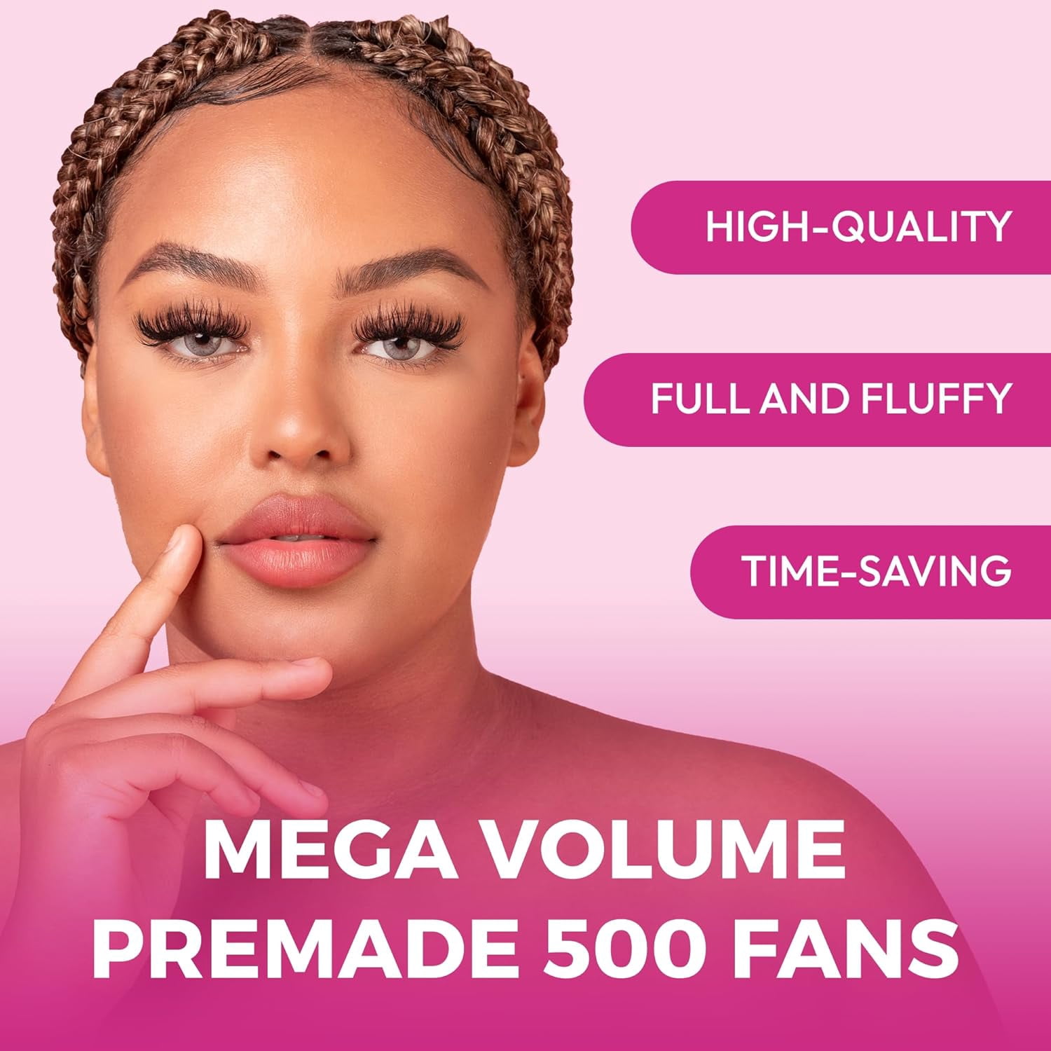 WEIF-500 Promade Fans - Volume Premade Lash Fans for Eyelash Extensions ...