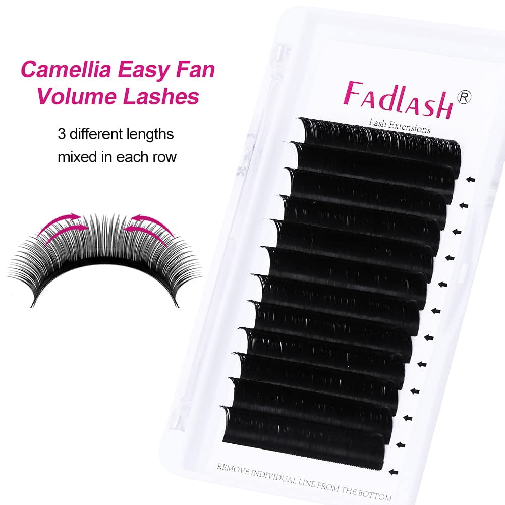 WEIF-Easy Fan Volume Lashes Multi Length Hybrid Volume Eyelash ...