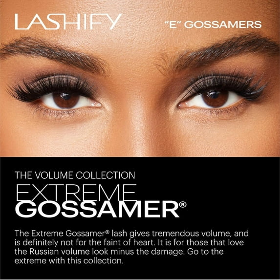 WEIF-Extreme 13mm Gossamer DIY Eyelash Extensions Refill, Black, Easy False Lashes To Add ...