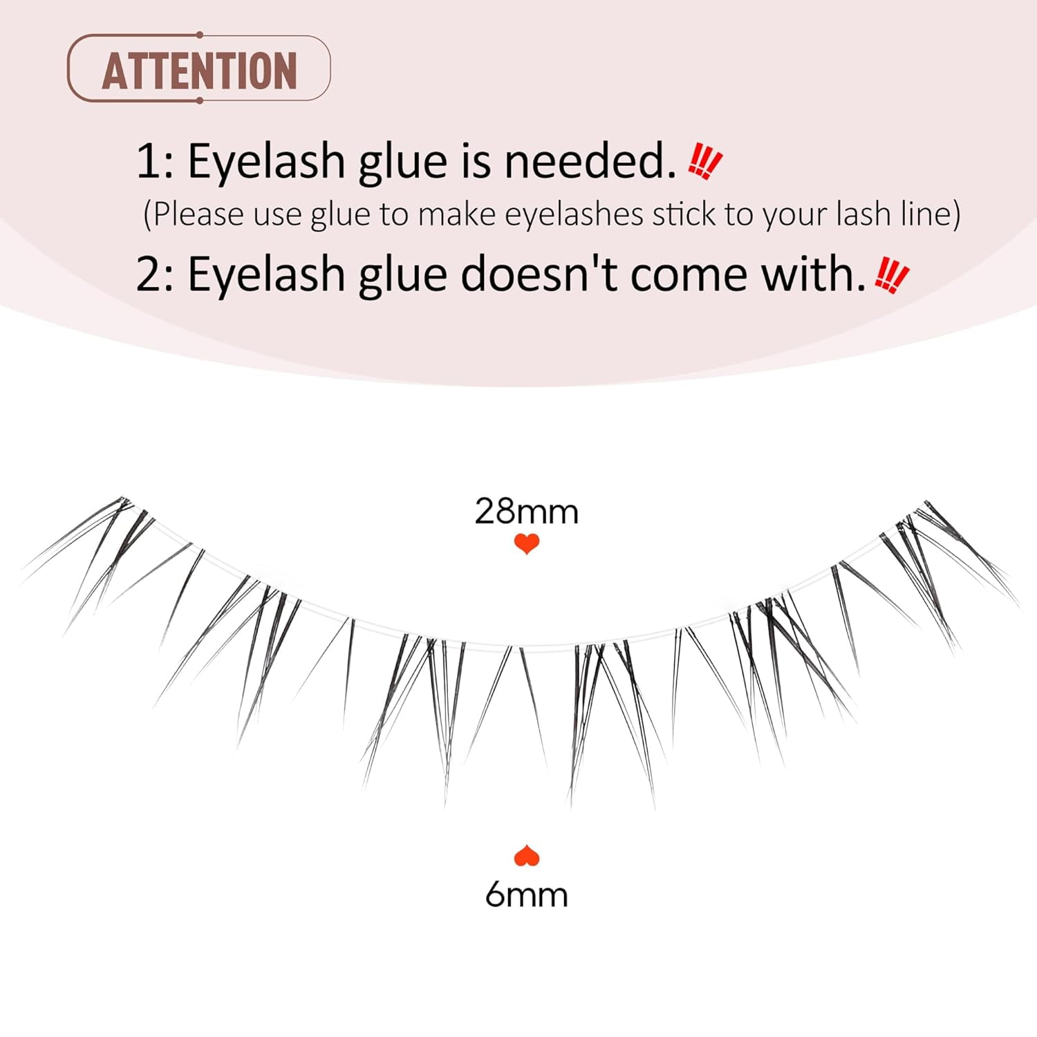 WEIF-Eyelashes False Bottom Lashes Lower Lashes Fake Bottom Eyelashes 7 ...