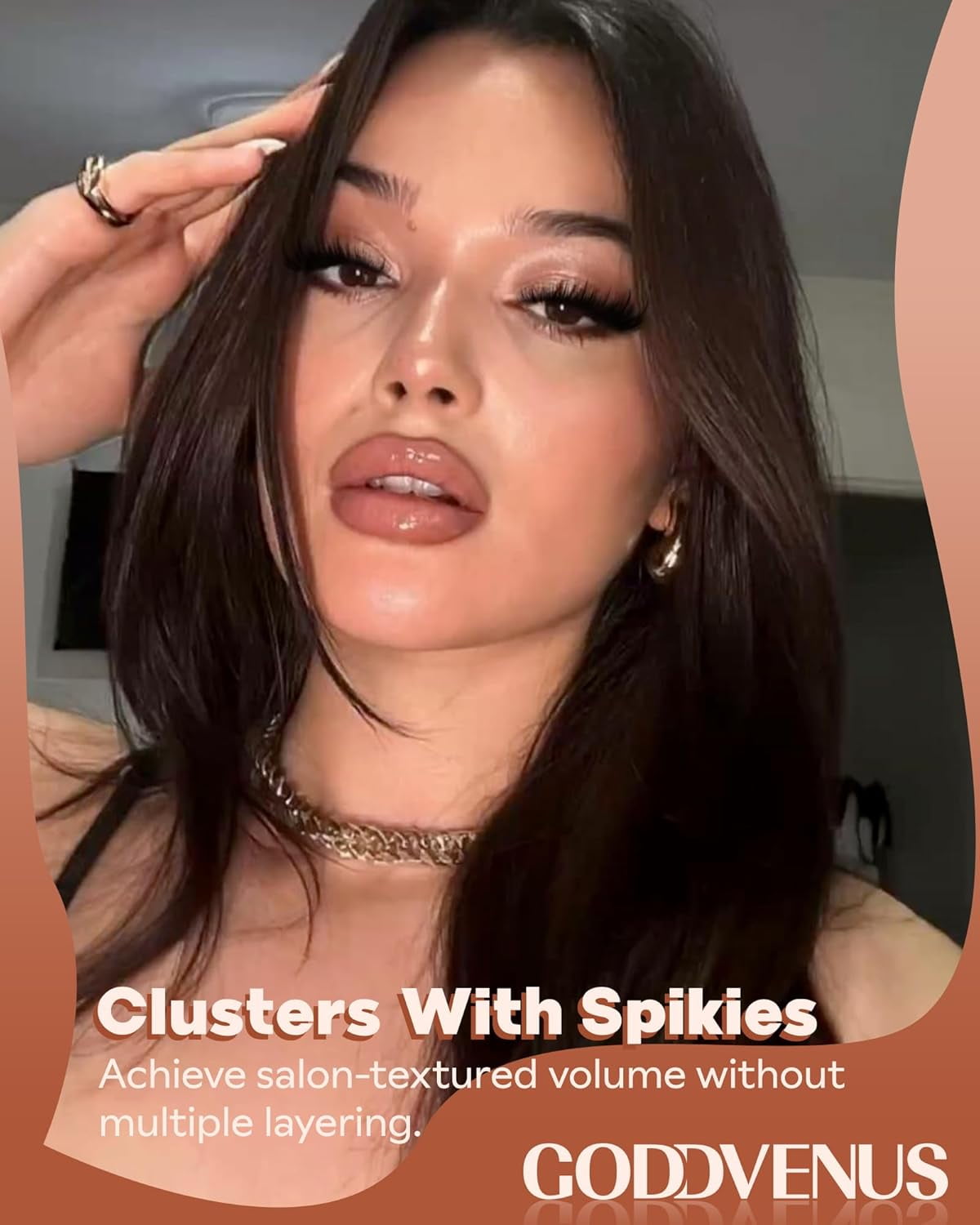 WEIF-Manga Lash Clusters Kit with Spikes Wispy Fluffy Cluster Eyelash ...