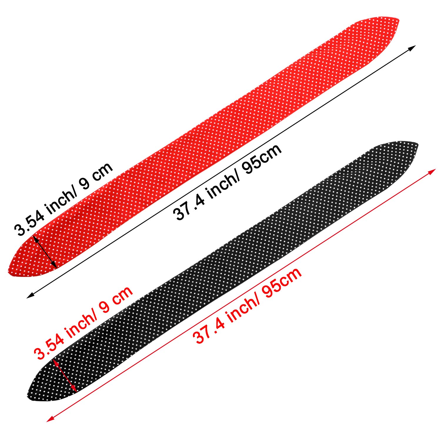 WEIFEI-2 Pieces Polka Dot Headband Bandana Headband 50s Costume Hair ...