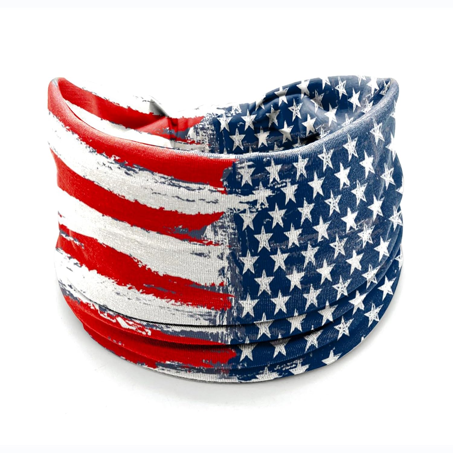 WEIFEI-4 Pack July 4th Patriotic Headbands for Women - American Flag ...