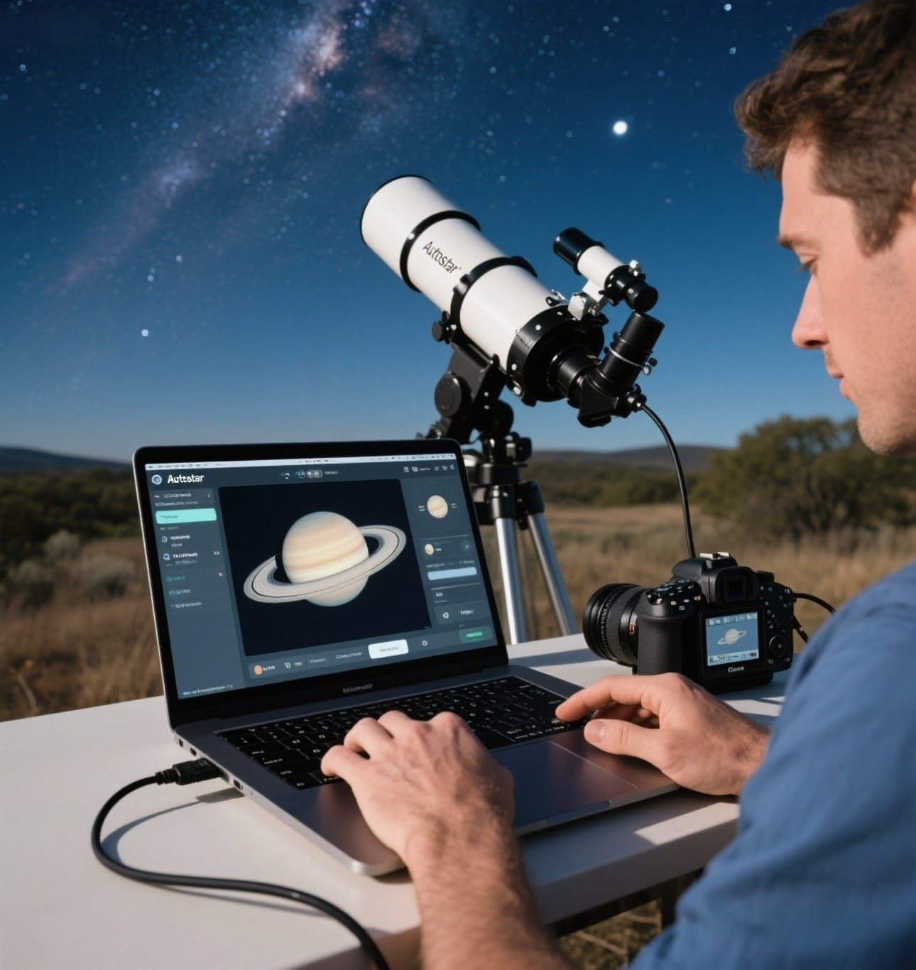 WEIFEI-507 Control Cable for Meade LX200 LX600 Series Telescope, USB ...