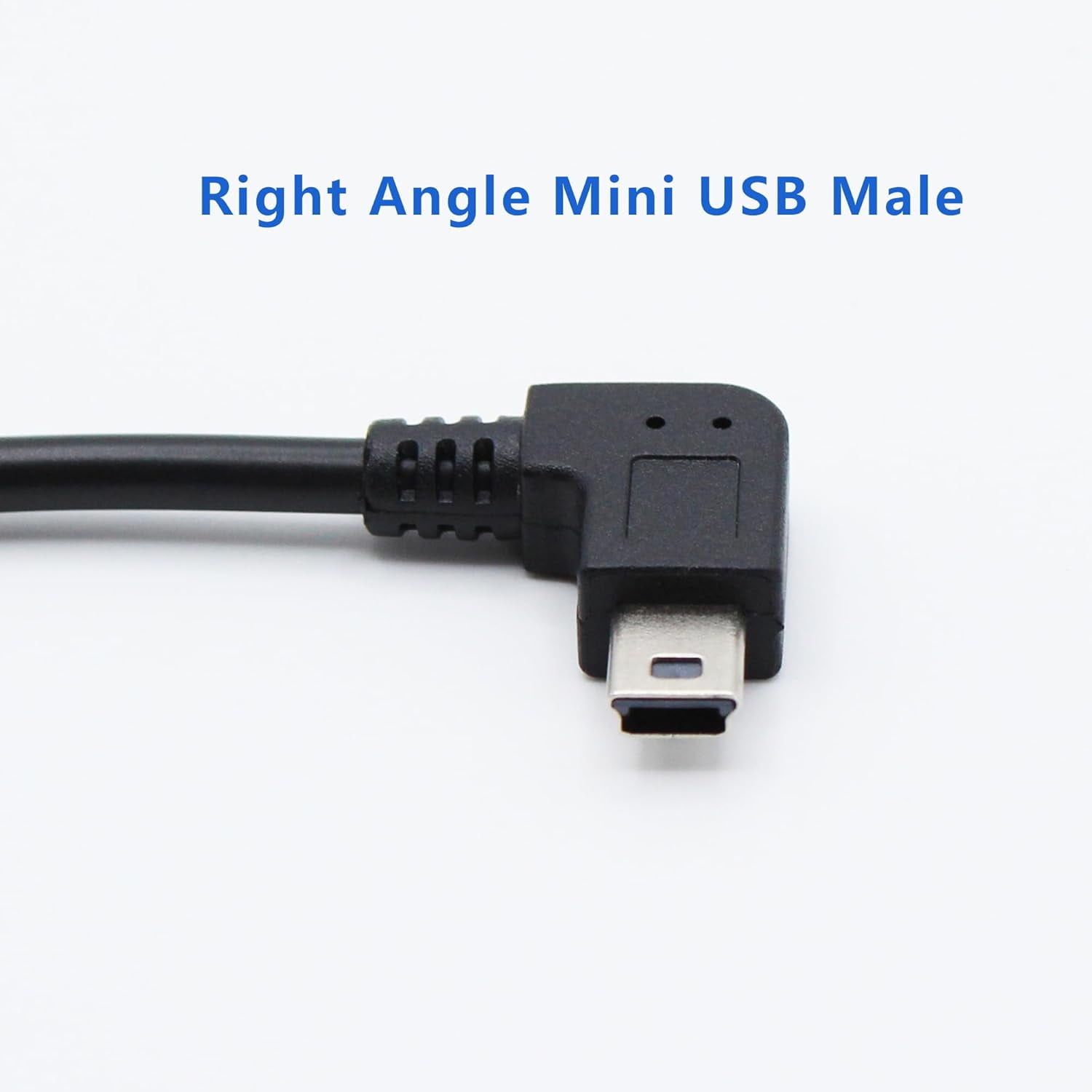 WEIFEI-90 Degree Mini USB to Micro USB Adapter Cable 10.6in Right Angle ...