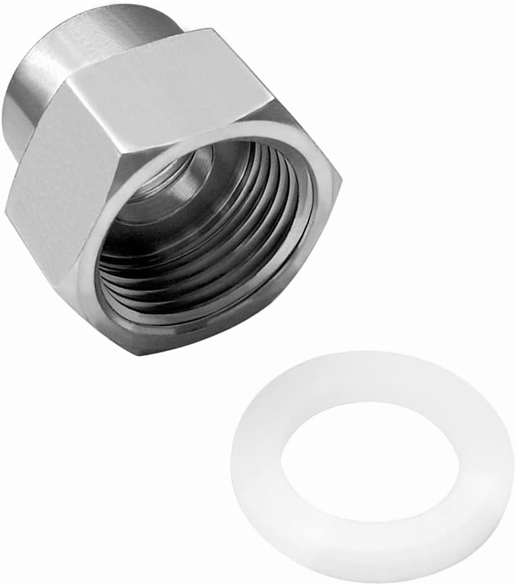 WEIFEI-Beduan Garden Hose Adapter, 3/4" GHT Female x 1/2" NPT Female ...