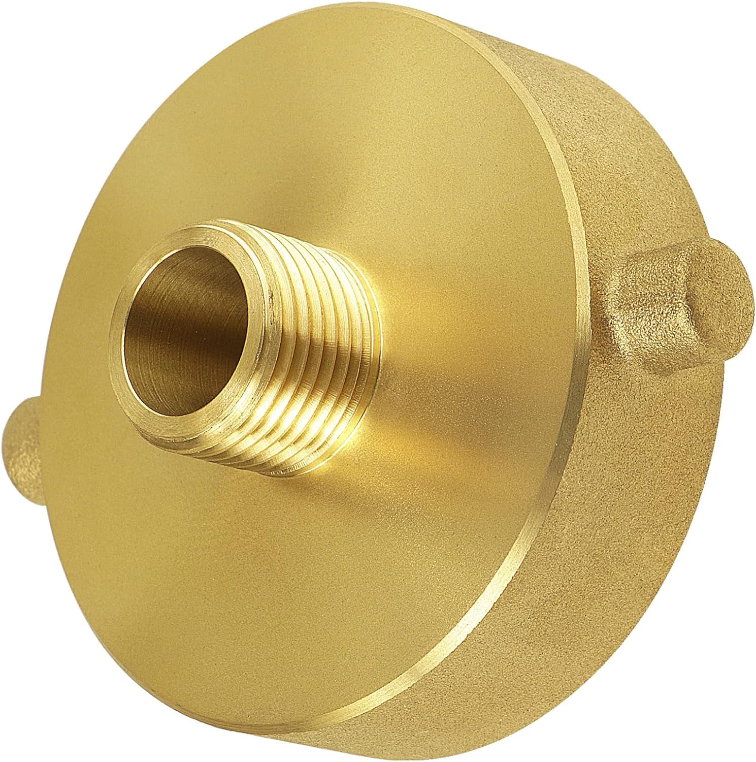 WEIFEI-Fire Hydrant Hose Adapter 2-1/2" NST/NH Female x 3/4" GHT Male ...
