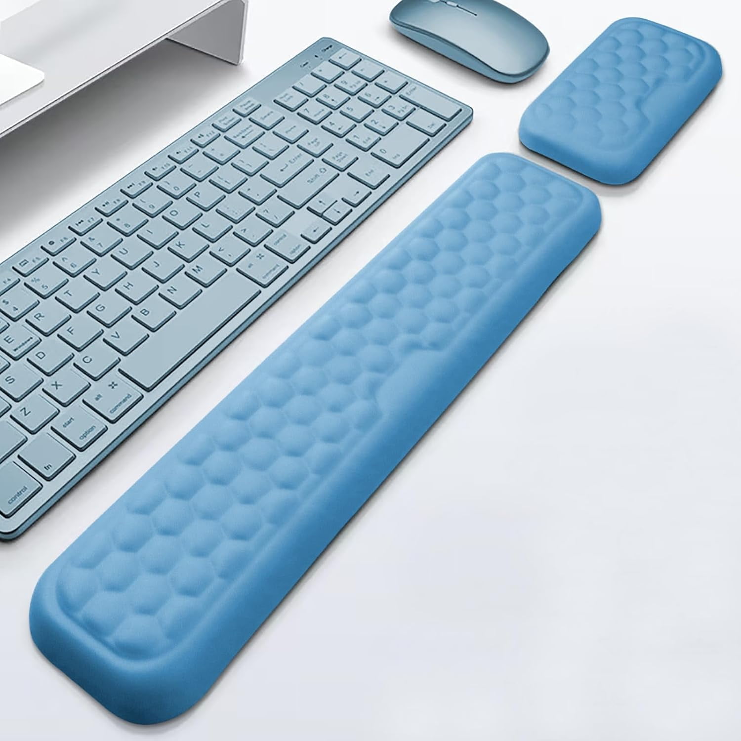 WEIFEI-Keyboard Wrist Rest Set Ergonomic Keyboard Mouse Wrist Support ...