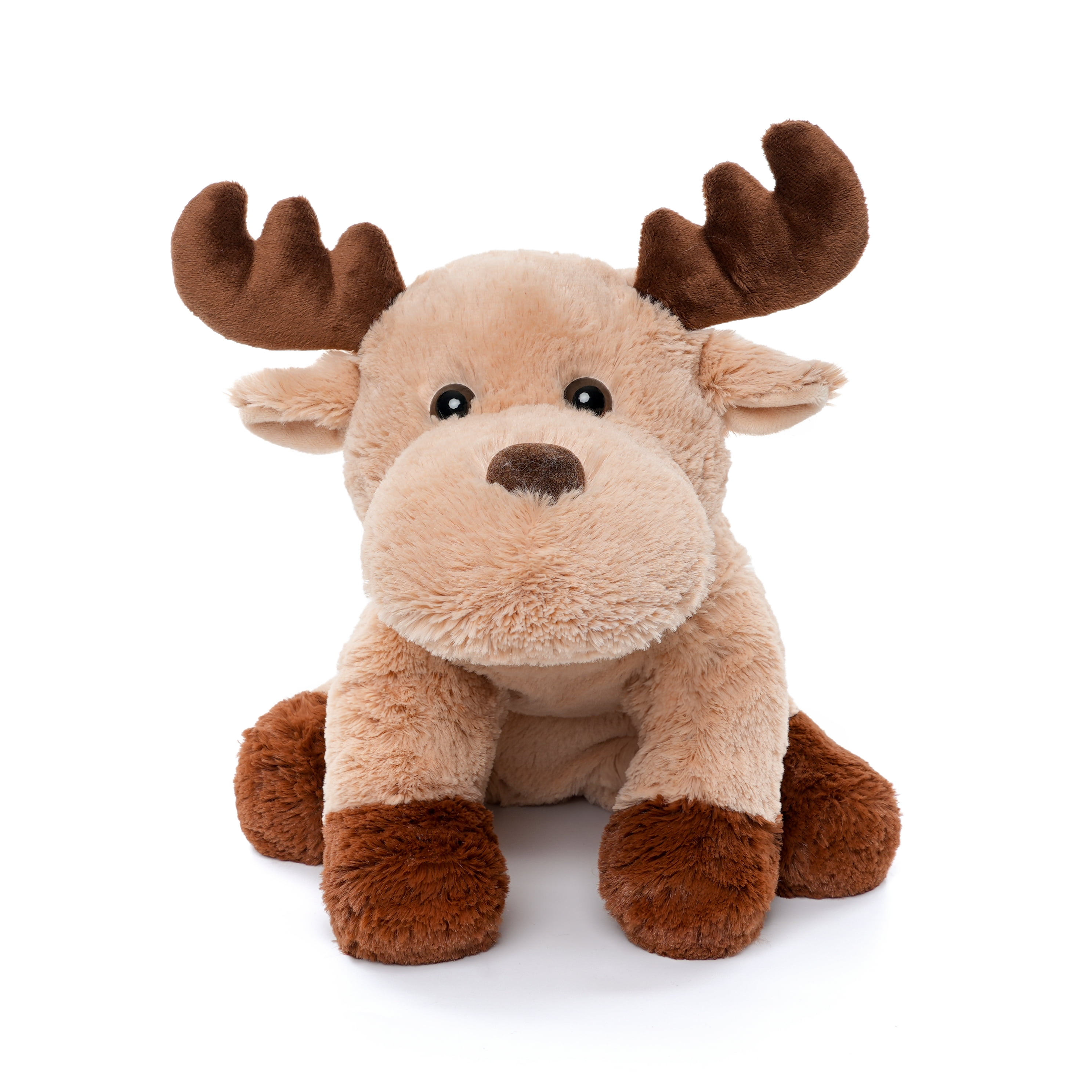 WEIGEDU Adorable Caribou Furry Reindeer Elk Moose Stuffed Animals Plush ...