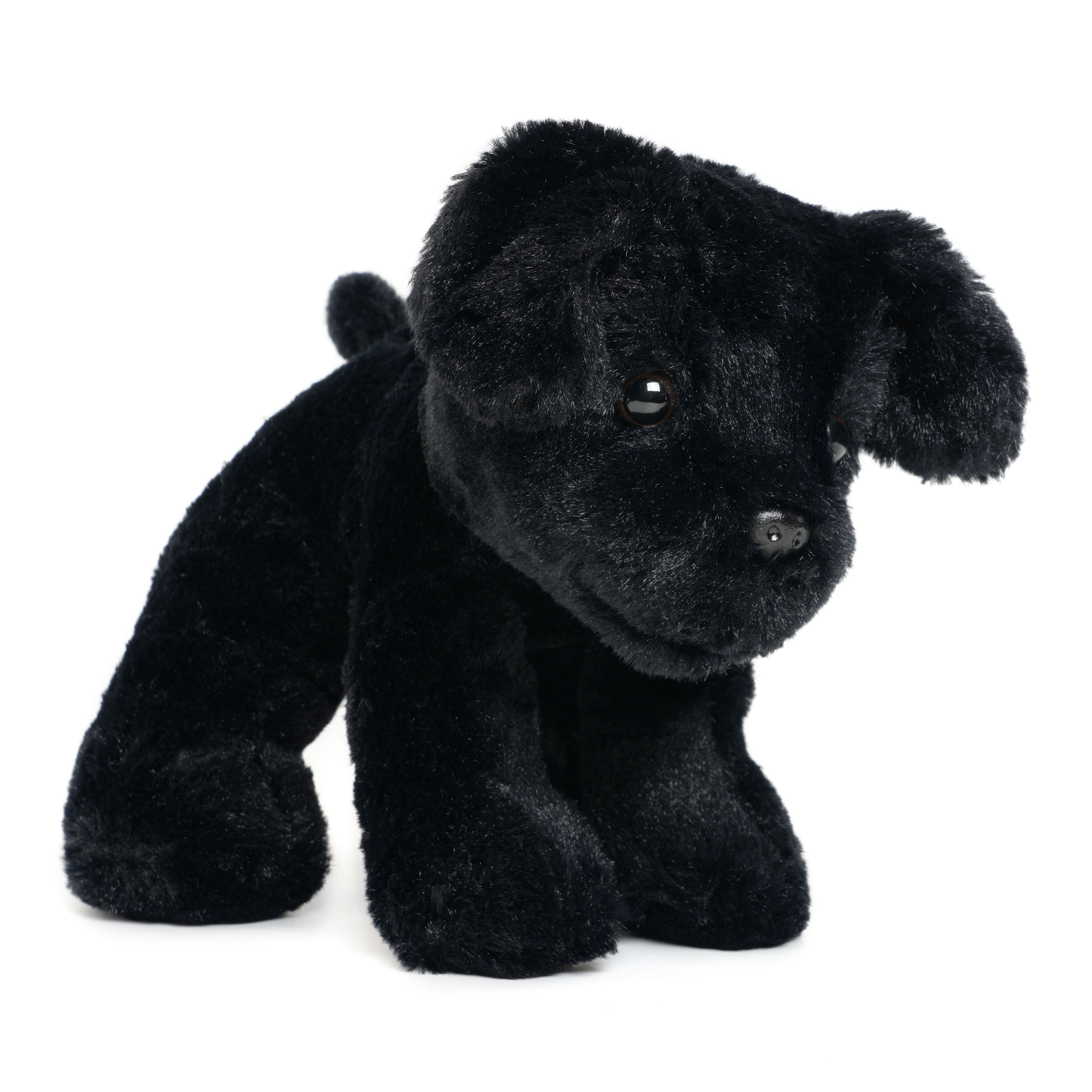 WEIGEDU Small Black Retrievers Labs Labrador Stuffed Animal, Cute ...