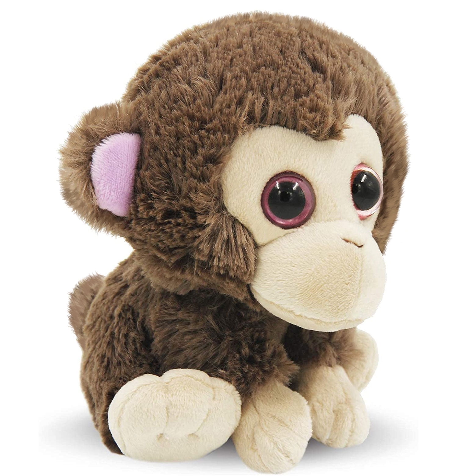 WEIGEDU Soft Cuddle Cute Kids Small Plush Monkey Stuffed Animal, 5.9 ...