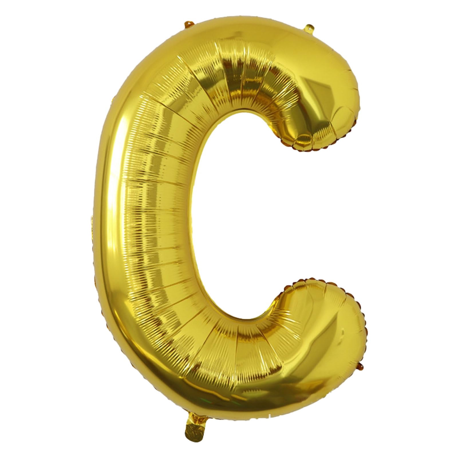 WEIKA 40 Inch FEV6 Large Gold Letter C Balloons, A to Z Helium Balloons ...