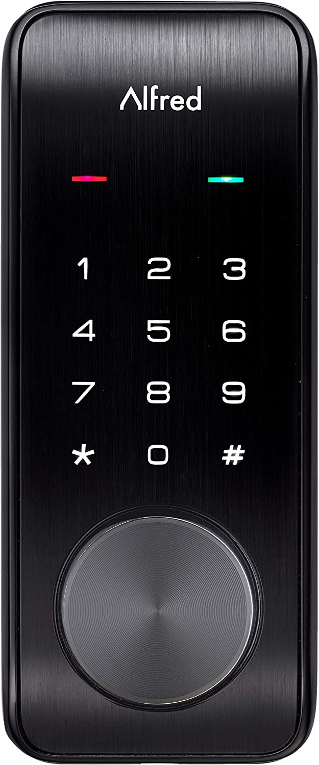 WEIKE DB2-B Smart Door Lock Deadbolt Touchscreen Keypad, Pin Code + Key ...