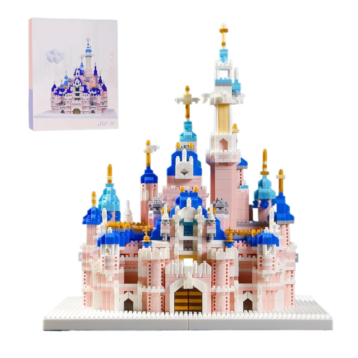 WEINIYA 2233PCS Mushroom House Building Blocks,Creative Ideals ...