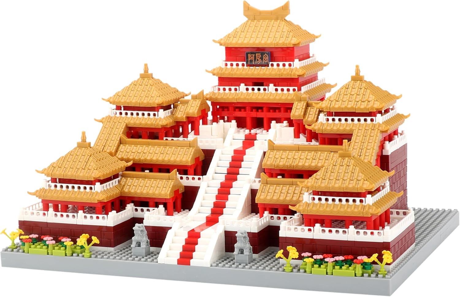 WEINIYA Chinese Architecture Micro Building Blocks Set Epang Palace ...